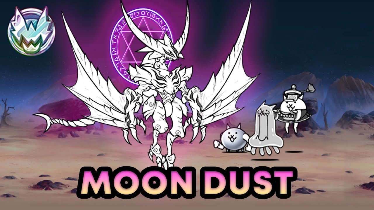 ASHVINI DESERT Final Area - Moon Dust | The Battle Cats - YouTube