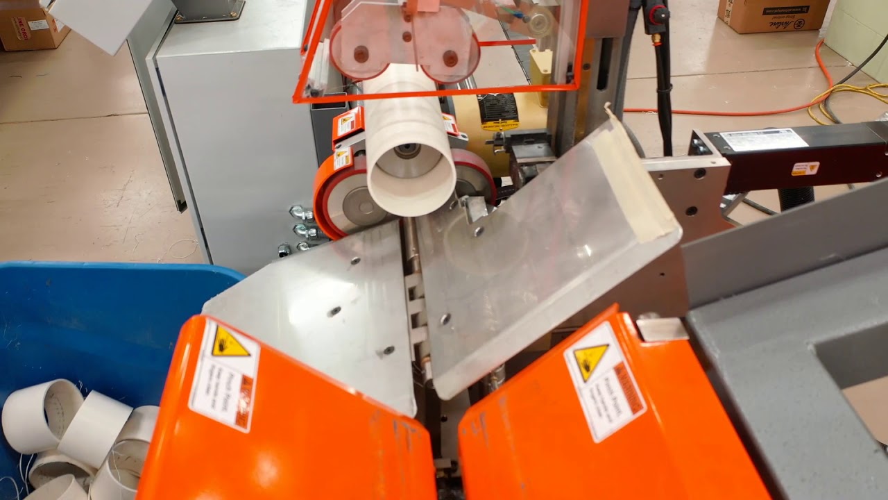 240 Inch Plastic Core Cutter - YouTube