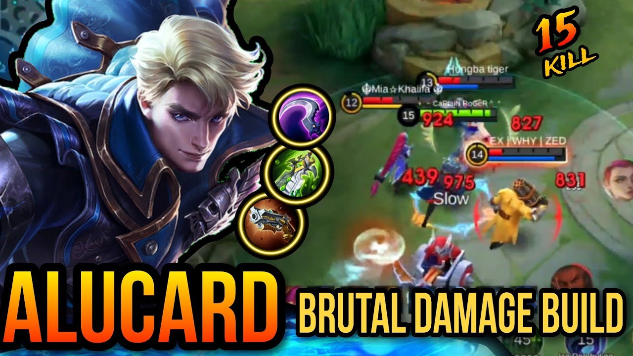 Alucard Insane Lifesteal and Brutal Damage Build | Top Global Alucard ...