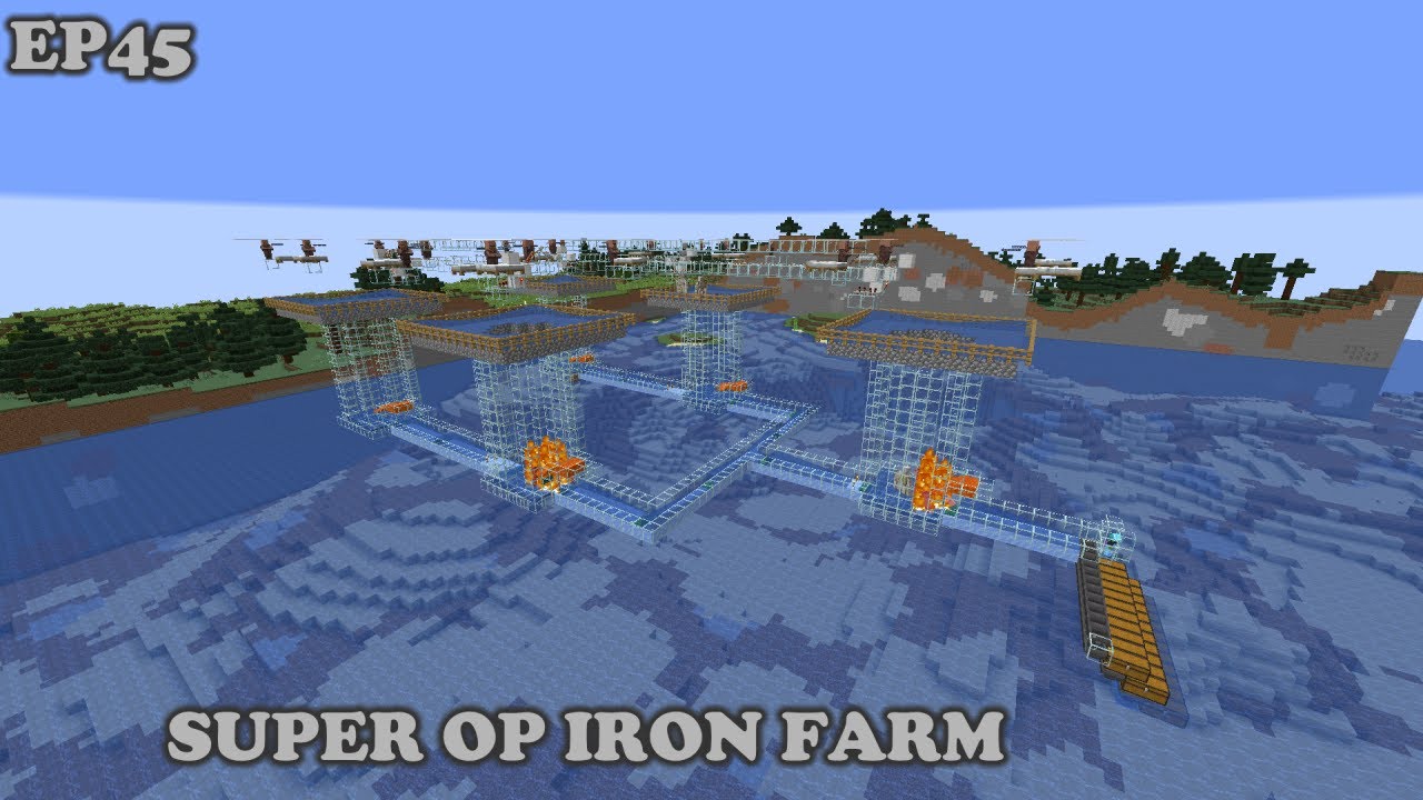 OP Iron Farm! 9k/hour - Old Versions S1EP45 - YouTube