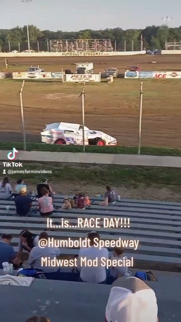 It...is...RACE DAY!!! At Humboldt Speedway for the Midwest Mod Special ...