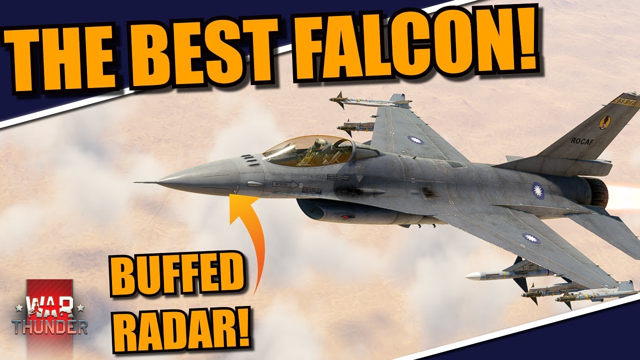 War Thunder F-16A Block 20 MLU GOT a BUFF in it's RADAR! FINALLY the ...