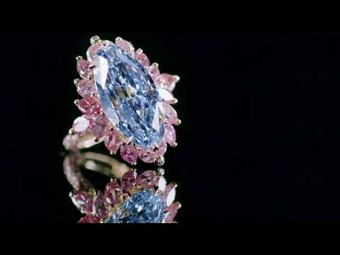 Magnificent Jewels - A Superb Fancy Vivid Blue Diamond by Moussaieff