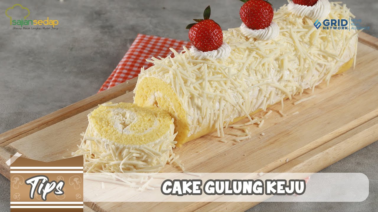 TIPS MEMBUAT CAKE GULUNG KEJU YANG LEMBUT DAN ANTI PATAH - YouTube