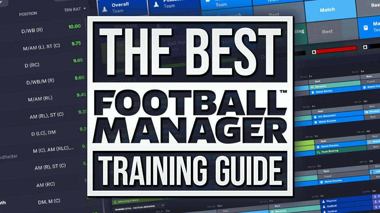 Improve Training Performance and Player Development on Football Manager ...