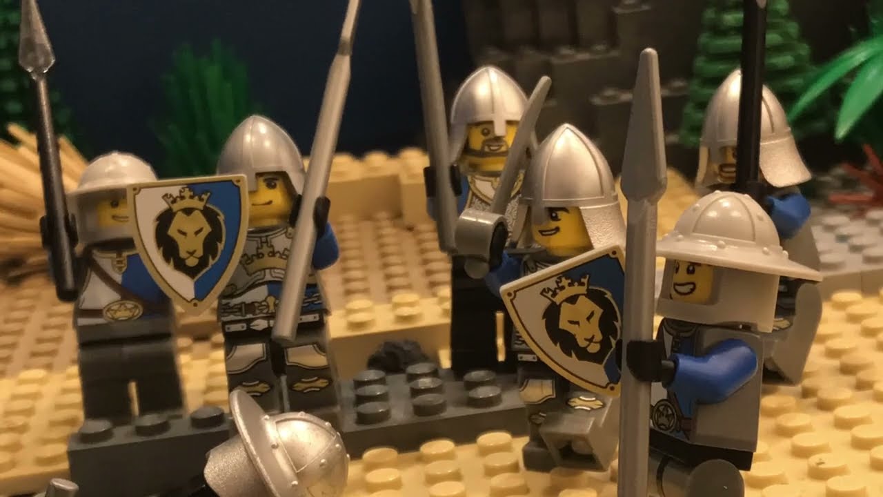 Lego castle: The battle for Maymac - stop motion animation - YouTube