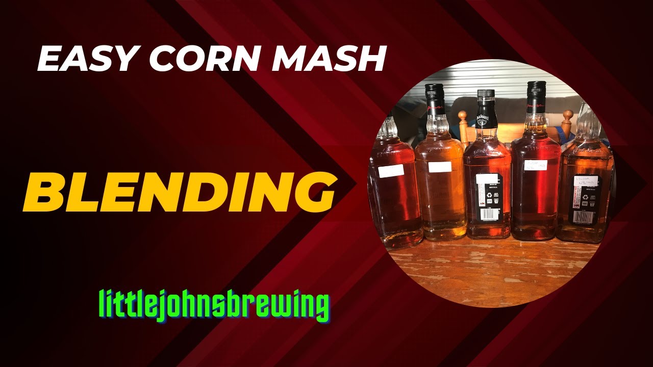The whisky jar #.24 Blending easy corn mash - YouTube