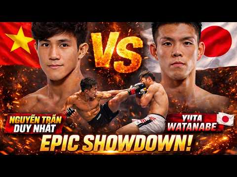 NGUYỄN TRẦN DUY NHẤT HẠ GỤC YUTA WATANABE BẰNG CÚ ĐÁ CAO KINH HOÀNG TẠI ONE CHAMPIONSHIP
