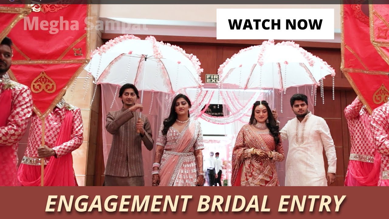 Engagement Entry Choreography | Double the Love ! Twin Brides ...