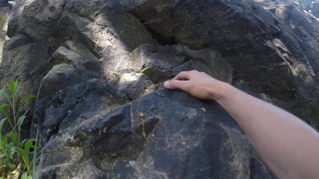POV Climbing Into a Small Cave / GO PRO Hero 5 / Boston Bouldering ...