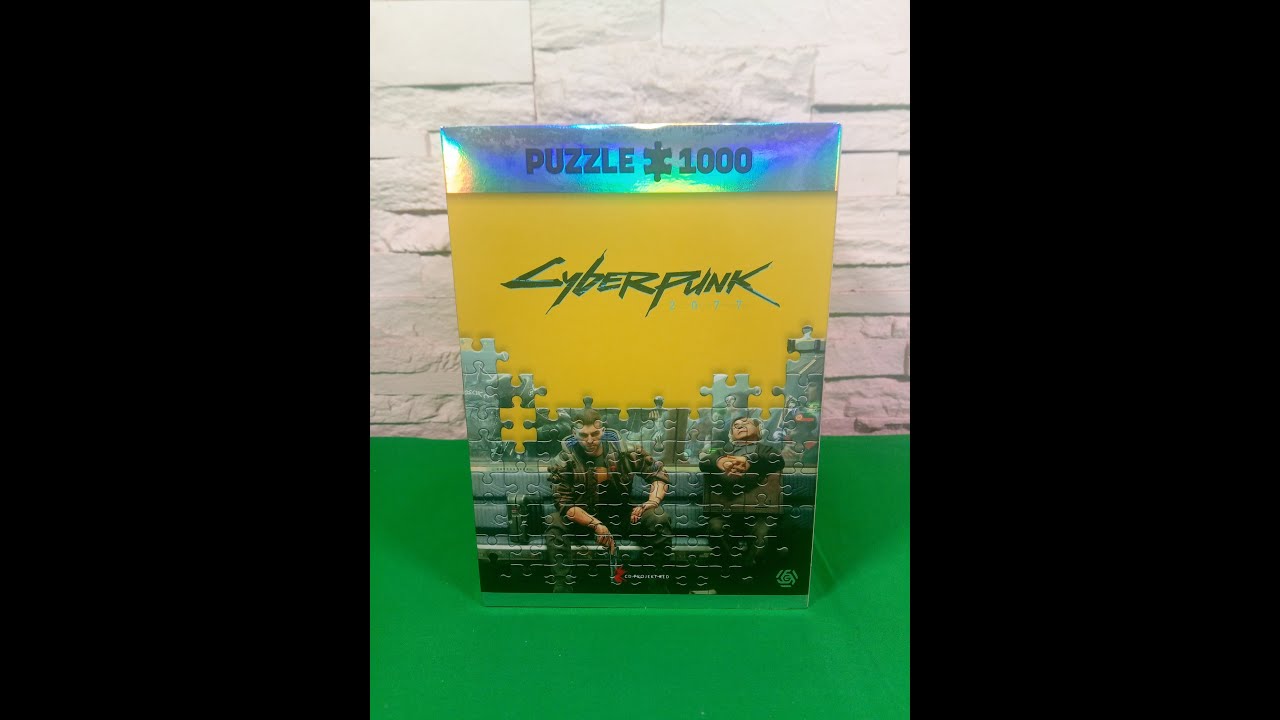 Cyberpunk 2077 Puzzle Unboxing - YouTube