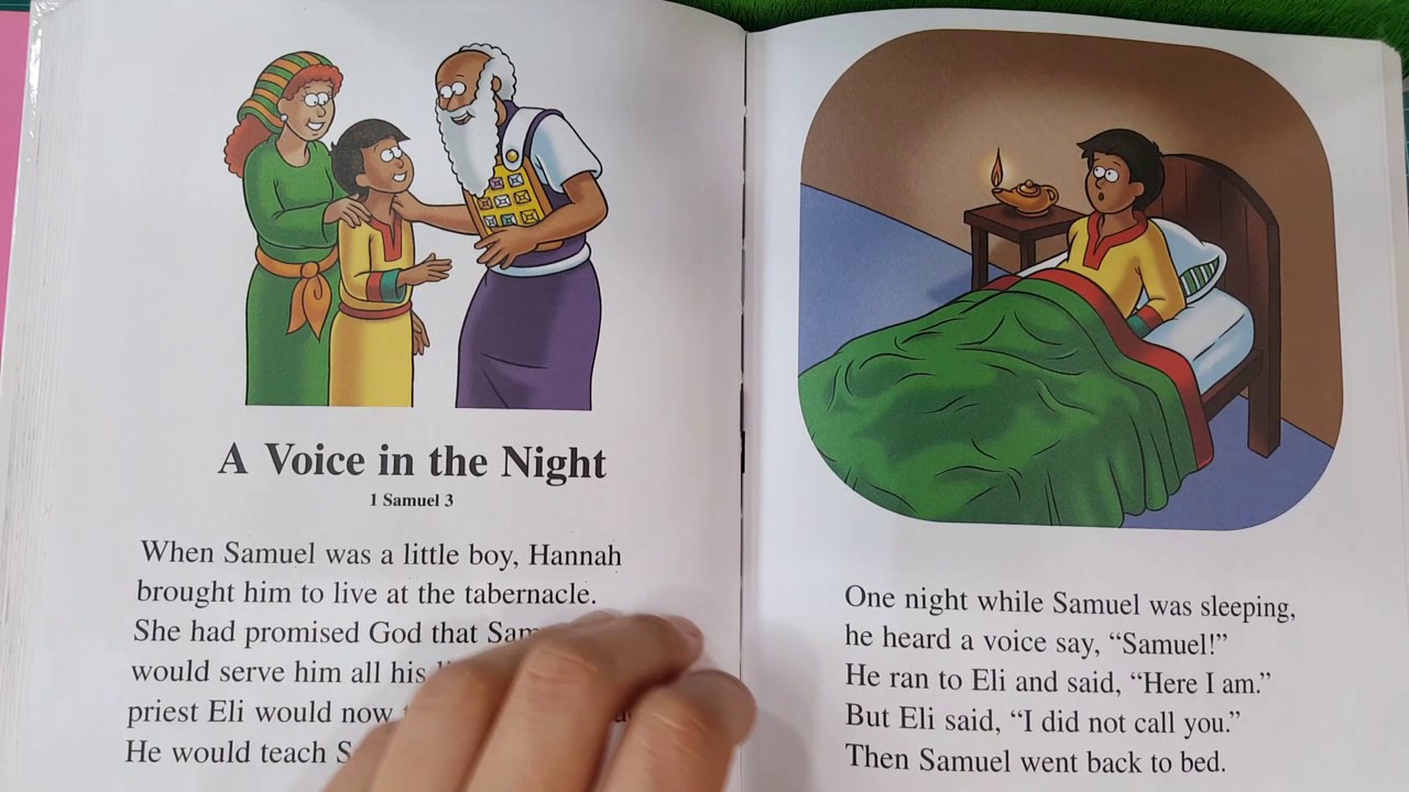 29. A Voice in the Night - The Beginner's Bible Read-Along - YouTube