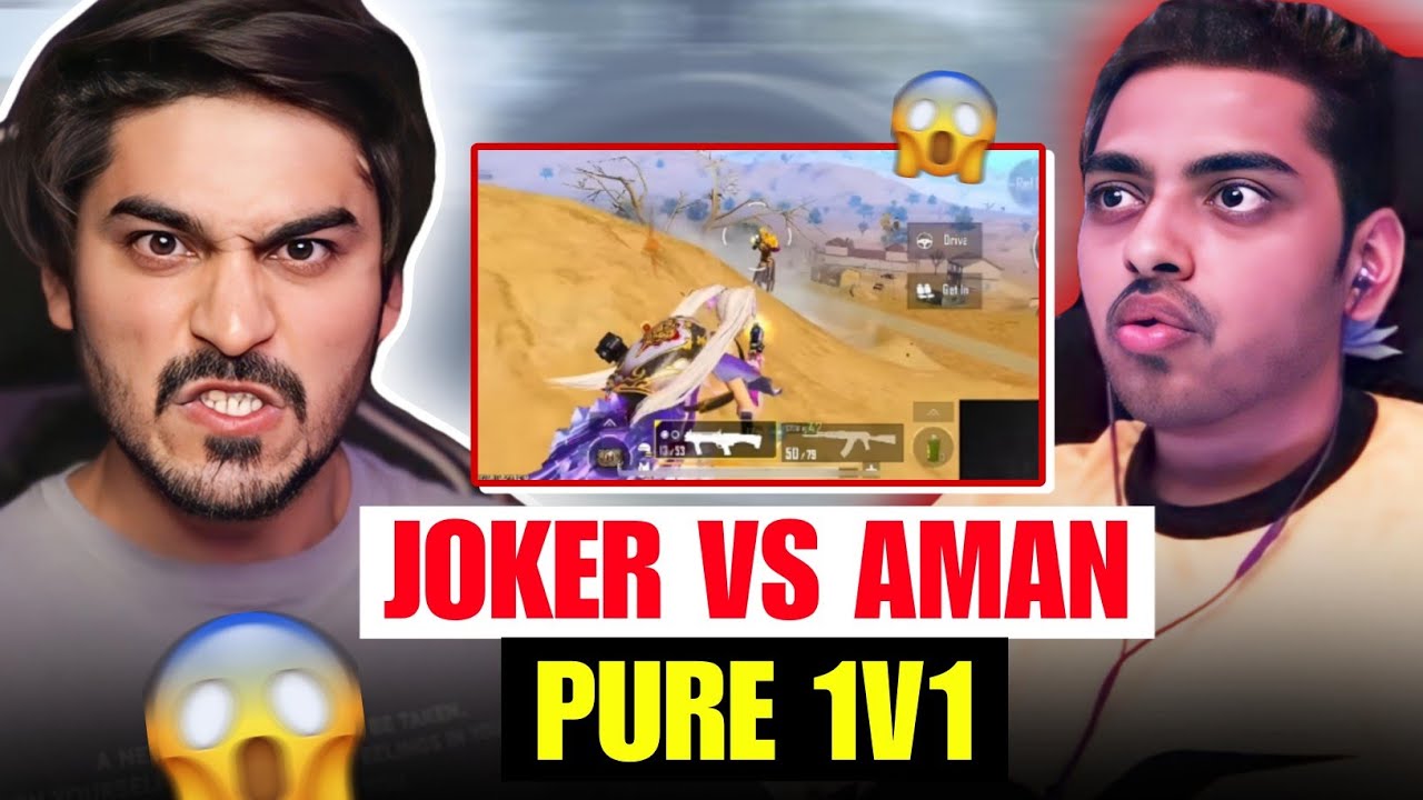 Joker VS Aman Pure 1V1 In Tournament ft.@soulregaltos9810 😱 - YouTube