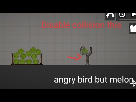 Angry bird melon playground mod - YouTube
