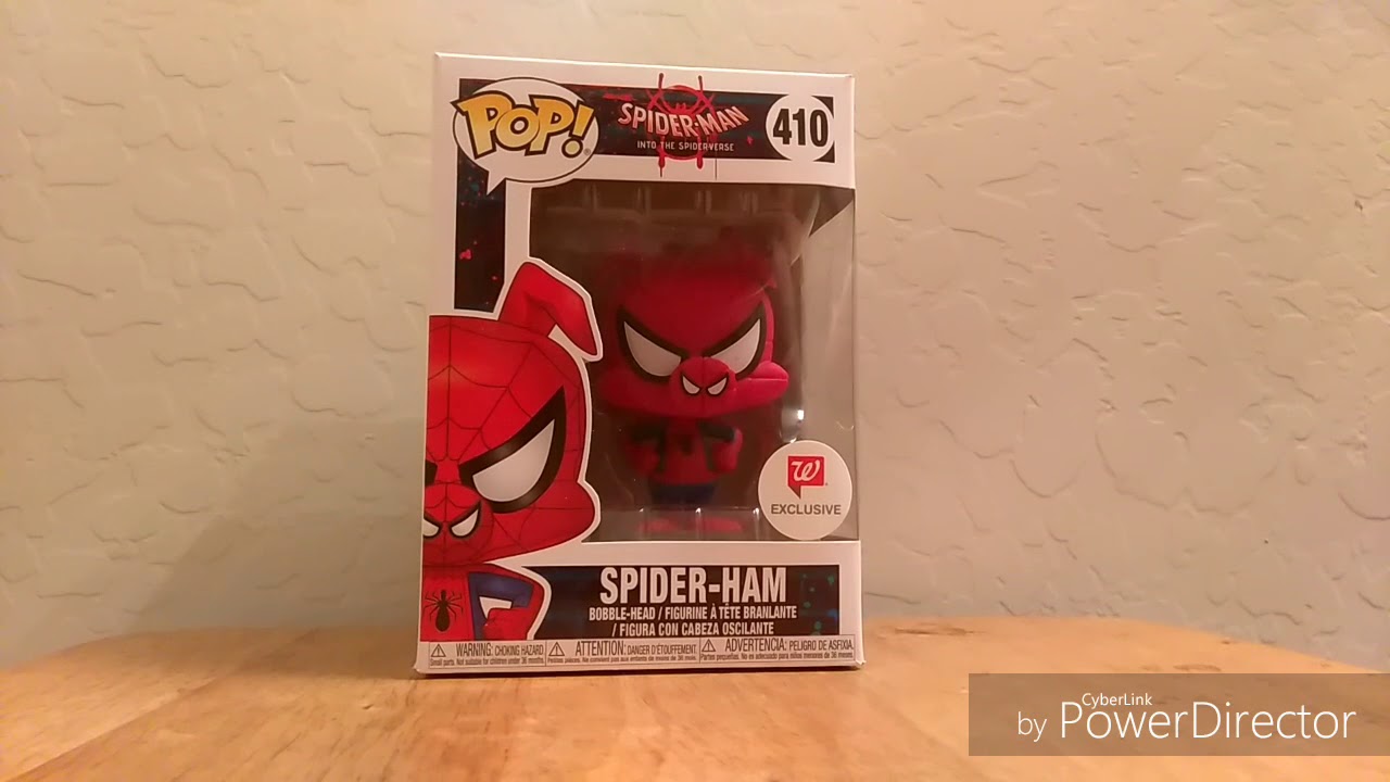 Funko Pop - #410 Spiderman - Spider Ham Review - YouTube