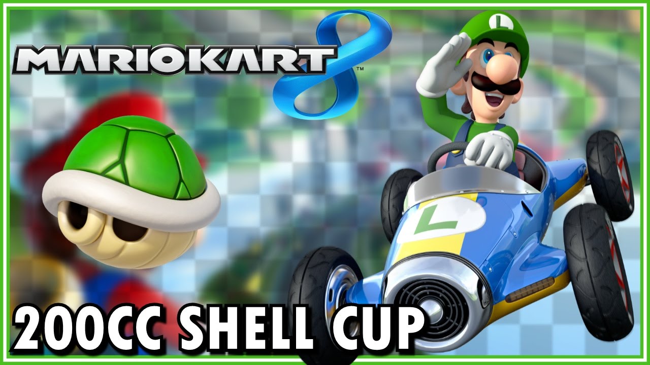 Mario Kart 8 - Shell Cup 200cc (multiplayer) - YouTube