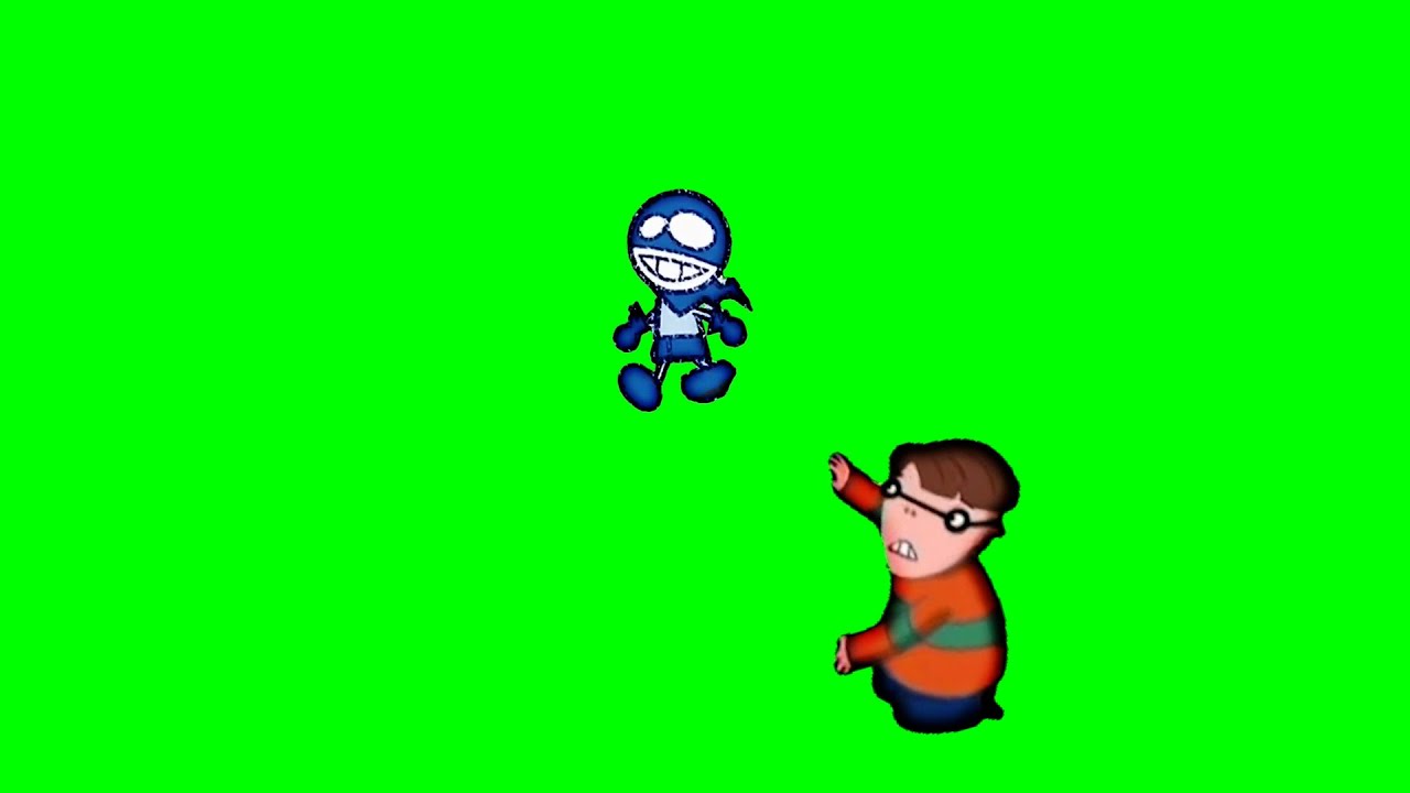Chalkzone and Cramp Twins: Lucian Wayne and Snap White Green Screen ...