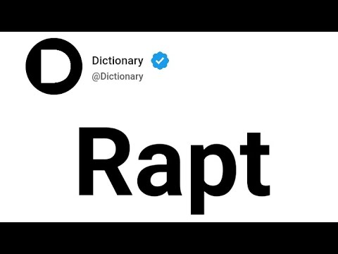 Rapt Meaning In English - YouTube