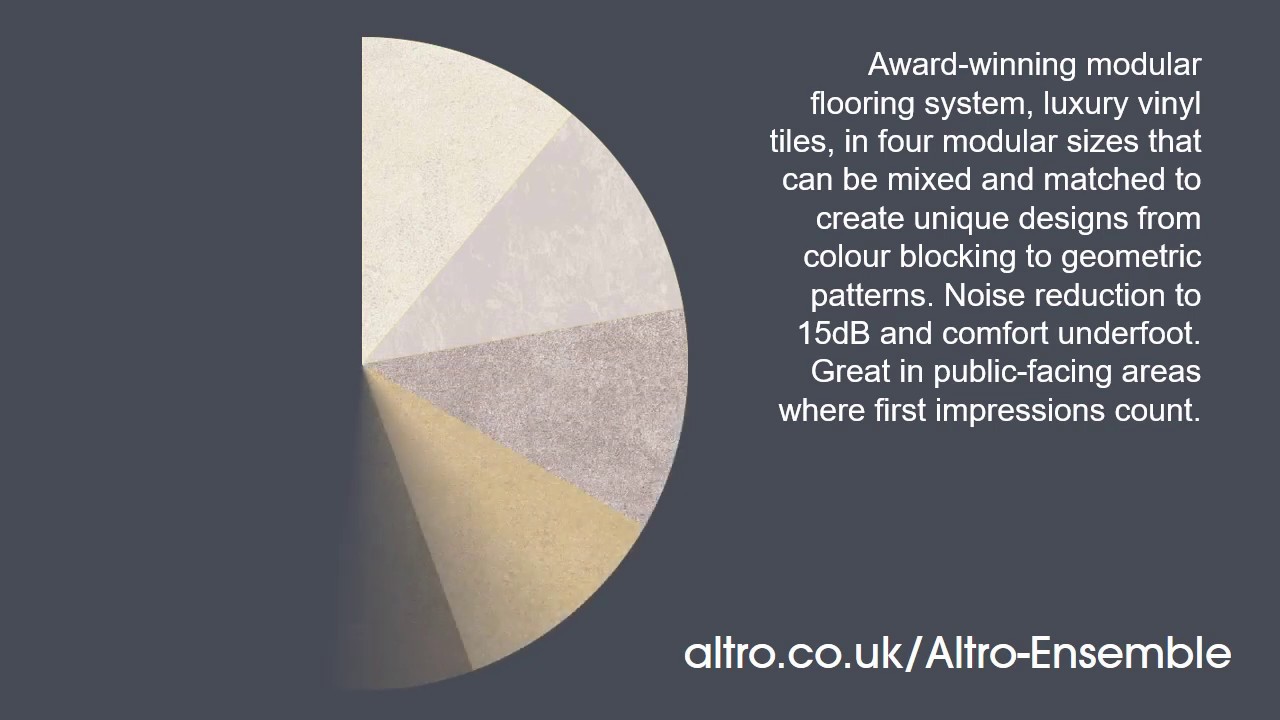 Product video - Altro Ensemble Part 2: Stone tiles and bloc colours ...