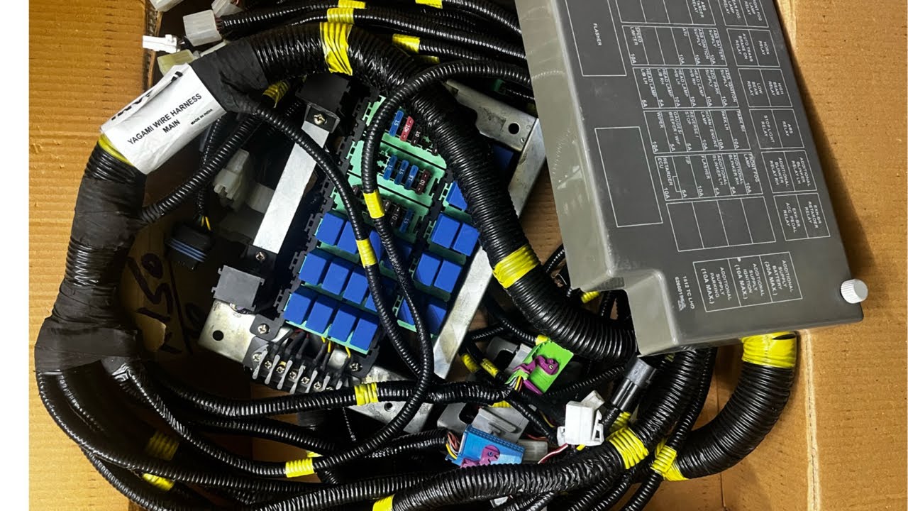 TATA Signa Bs4 Wiring #tatasigna #Tatawiring #Yagamiwiring - YouTube