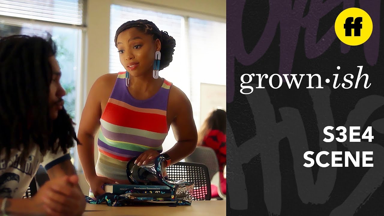 grown-ish Season 3, Episode 4 | Jazz Convinces Luca To Text Zoey ...