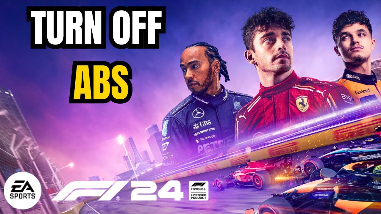 How to Turn On/Off ABS in F1 24 - Enable/Disable Anti-Lock Brakes - YouTube