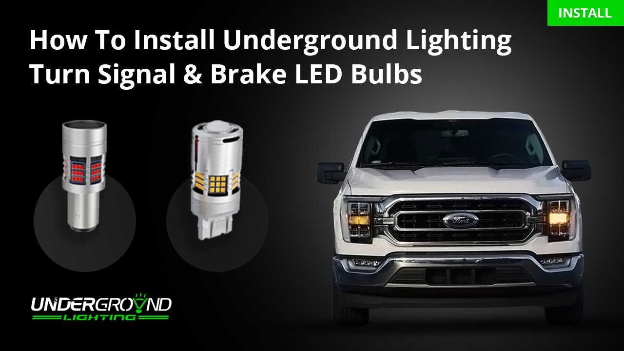 How to Install LED turn signal bulbs | Underground Lighting - YouTube