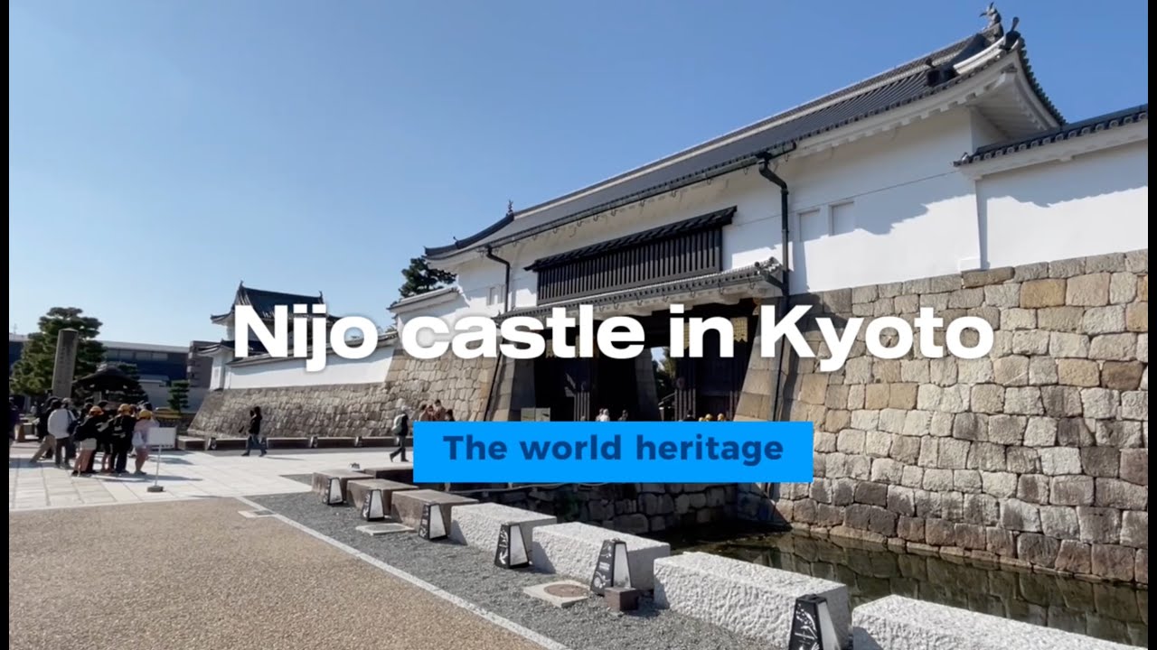 Nijo castle in Kyoto, The world heritage - YouTube