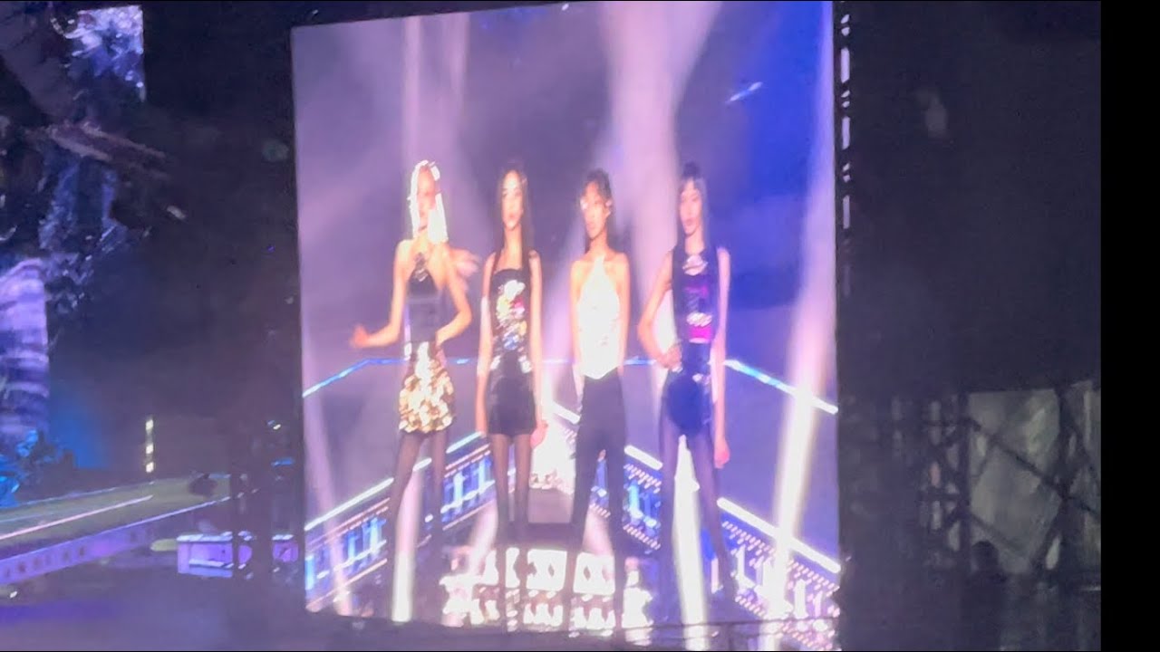 Blackpink born pink tour in Riyadh Saudi Arabia 20/01/2023 Tally fan ...