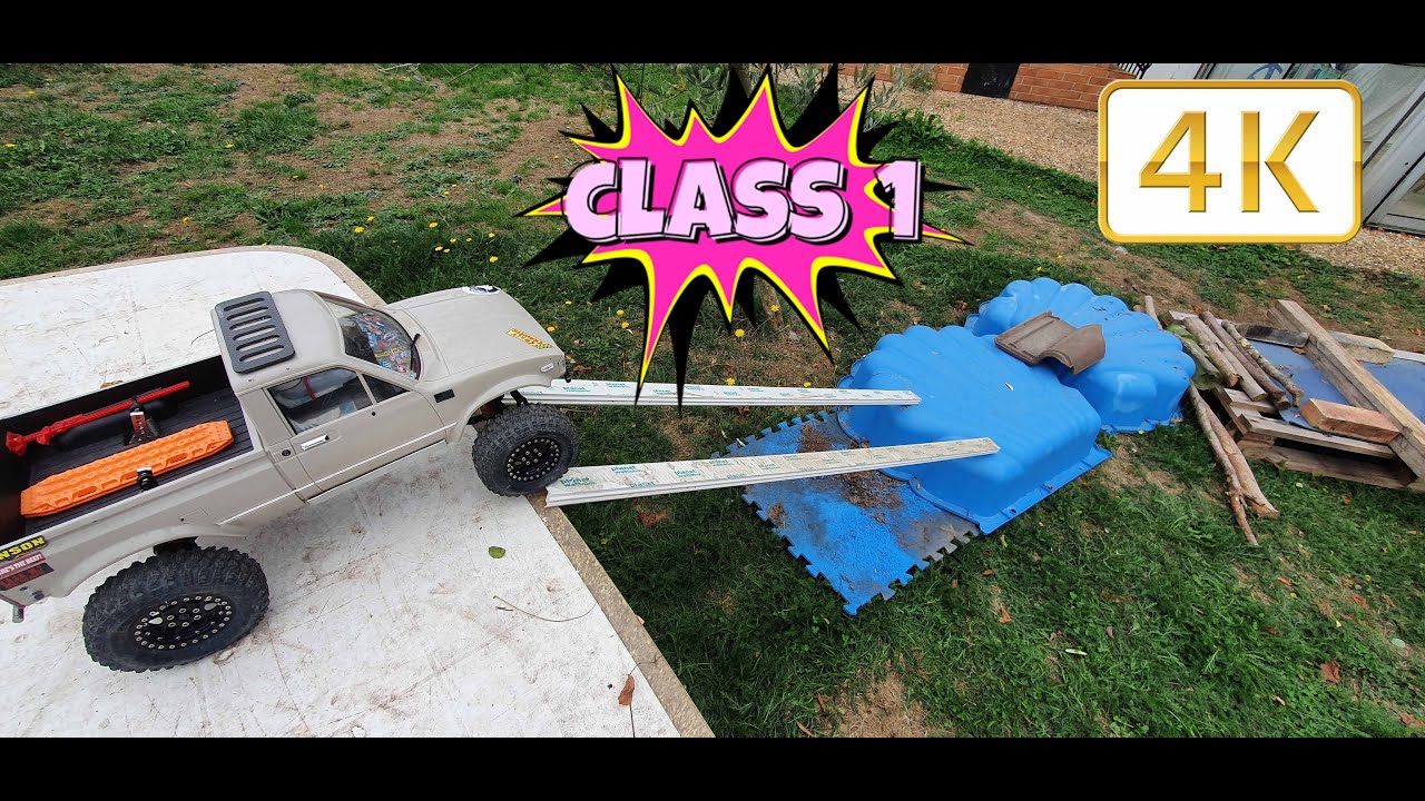 Crawler Class 1 scale RC avec RC4wd Toyota hardbody / #1 - YouTube