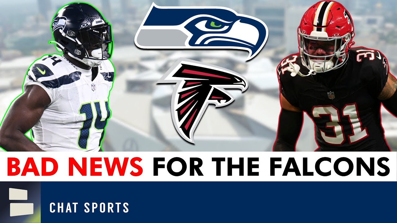 The Atlanta Falcons Just Got TERRIBLE News On The Injury Front + Why DK ...