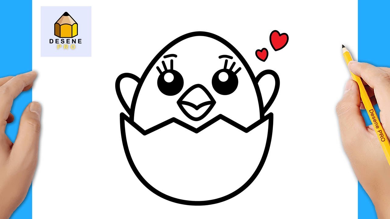 Cum se deseneaza un pui ușor - YouTube