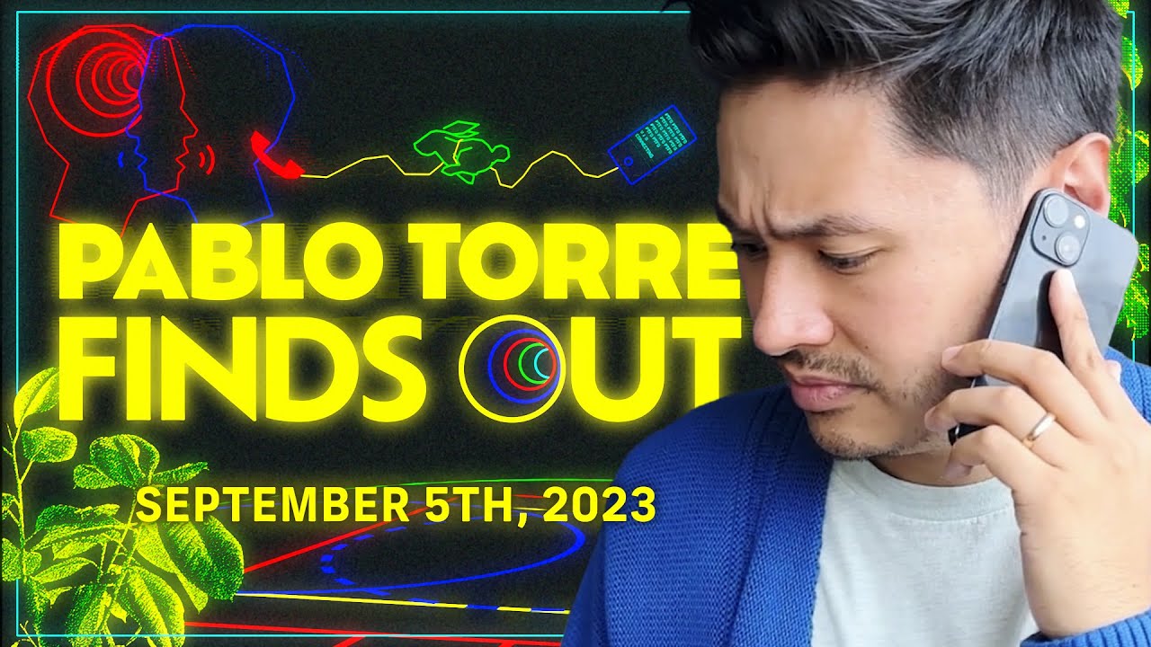 Here's the Thing About 'Pablo Torre Finds Out' — Premiering September 5 - YouTube