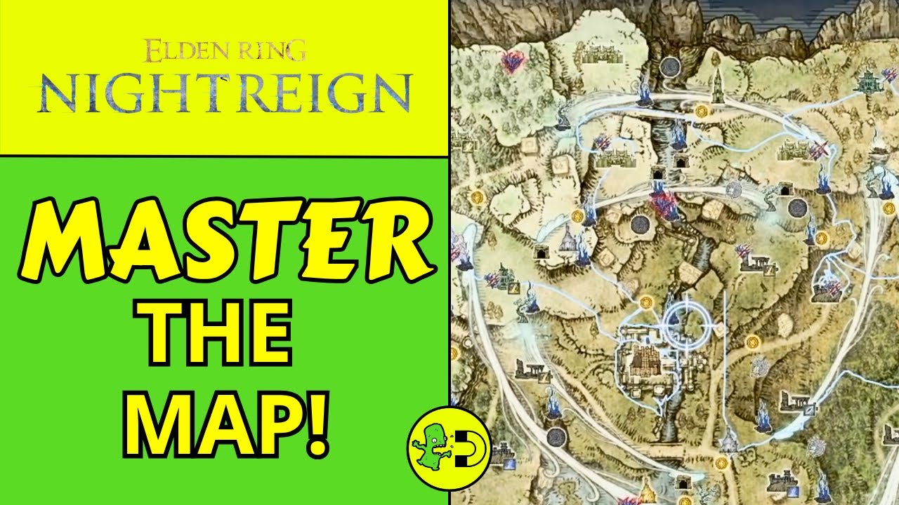 Elden Ring Nightreign Map Explained - Understand Icons, Navigation ...