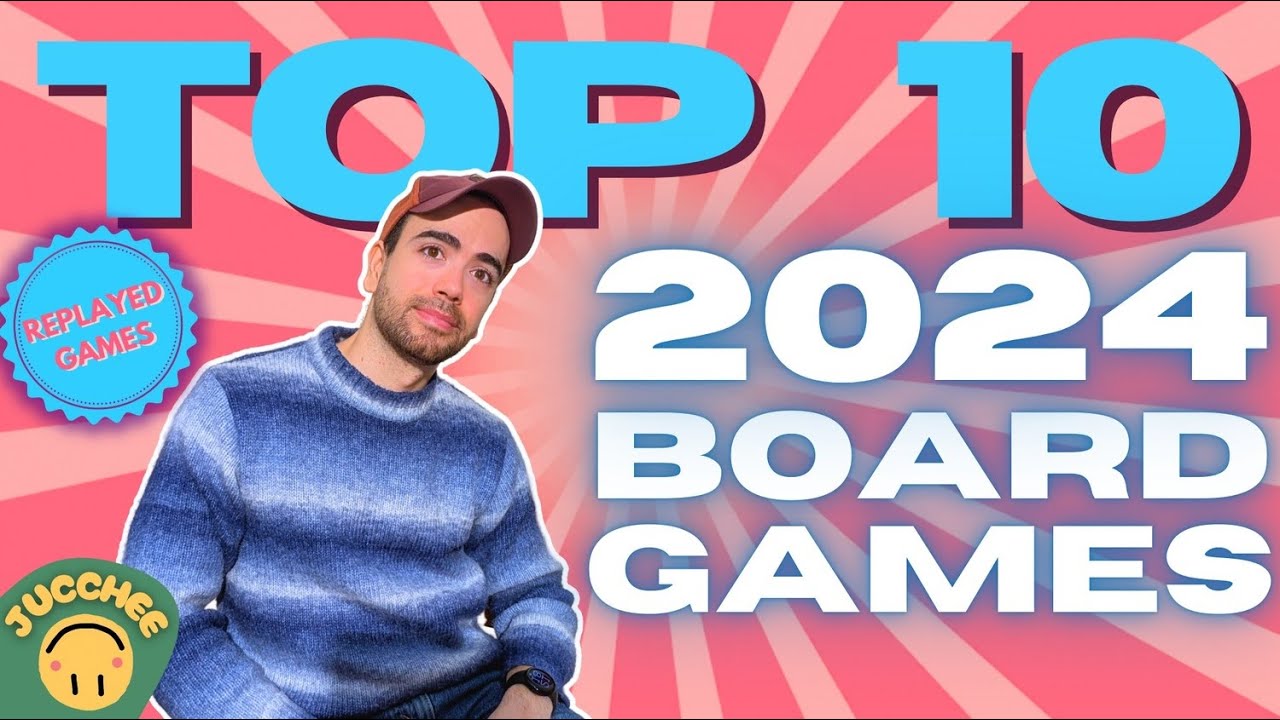 My TOP 10 Board Games of 2024 (Replayed Games Edition) - YouTube