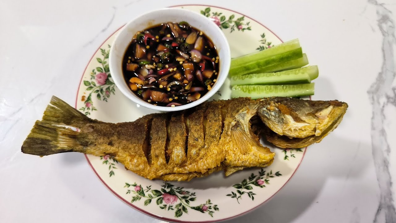 Cara Goreng Ikan Siakap Rangup - YouTube