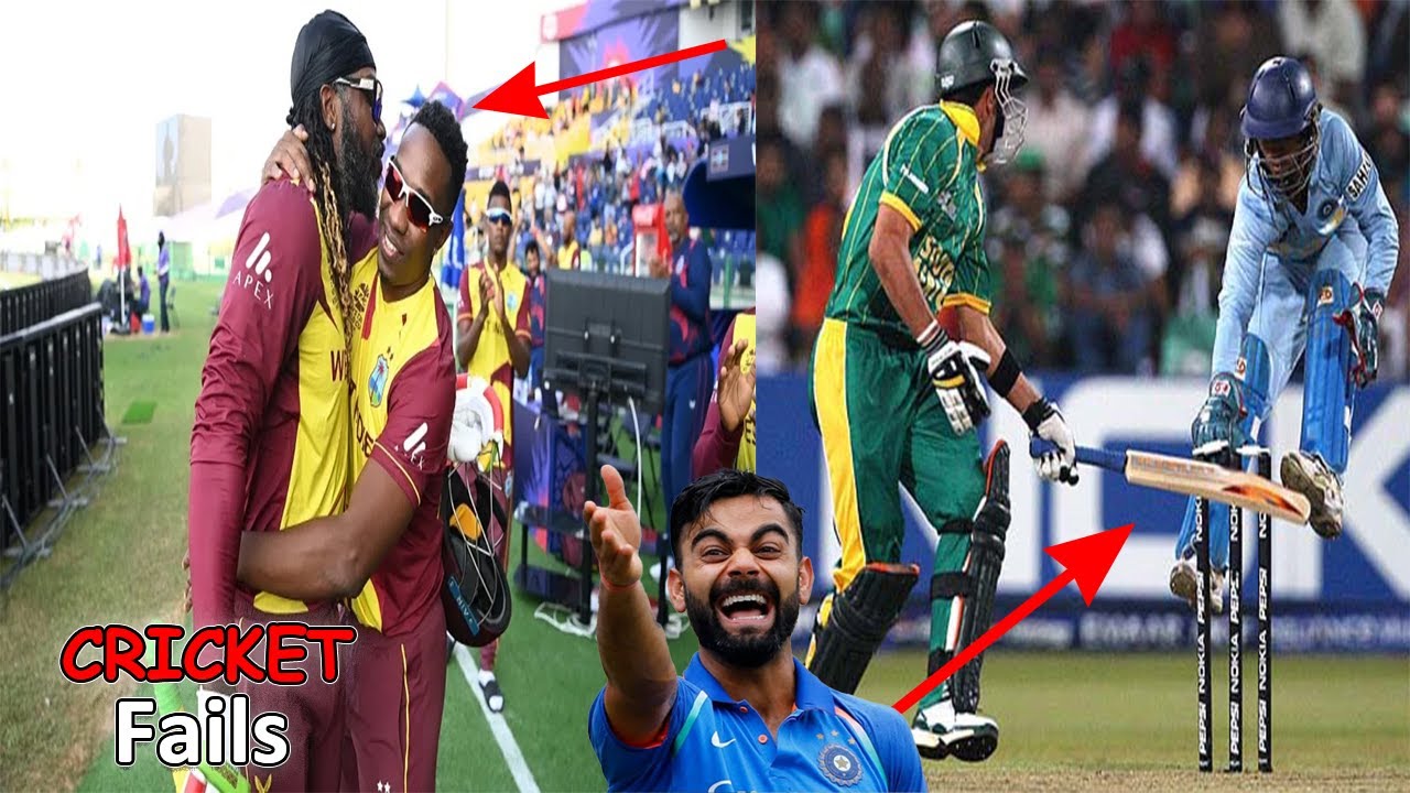 Top 10 Funny Cricket Moments That Will Make You Laugh | Cricket Fails ...