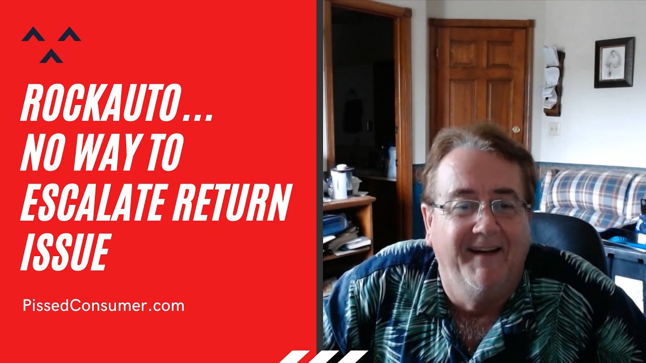 RockAuto Reviews - No way to escalate return issue - YouTube