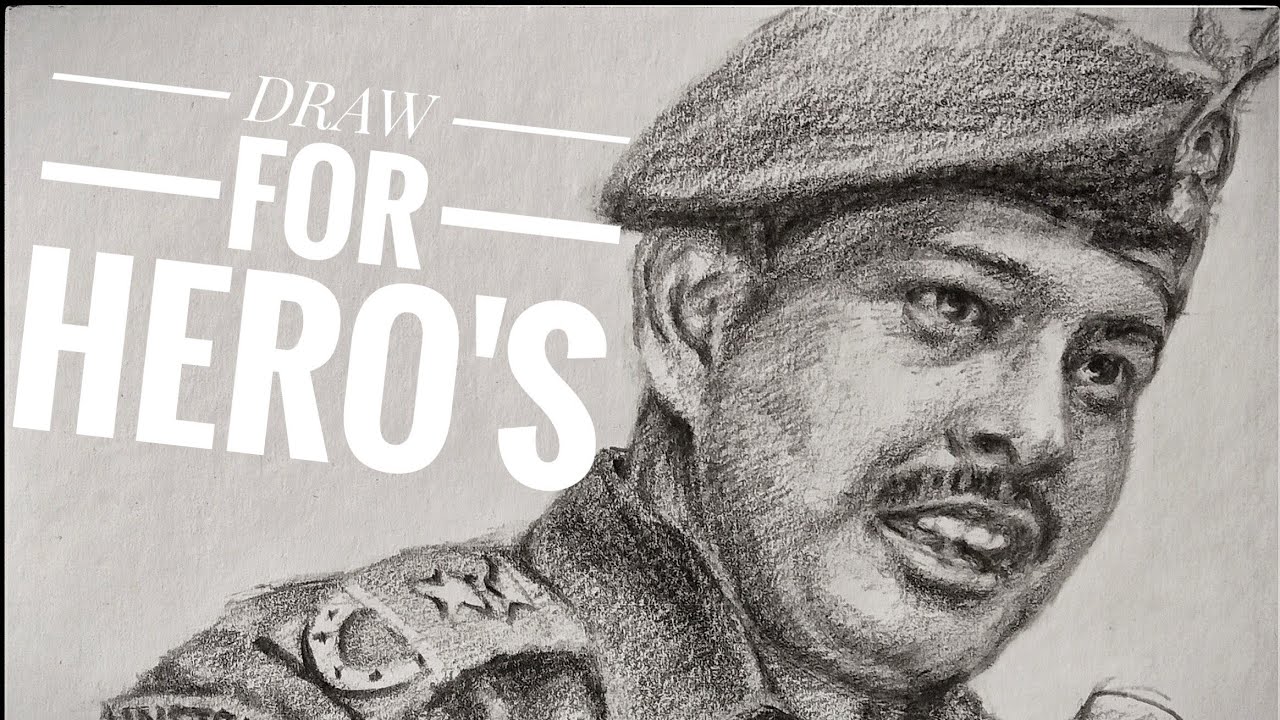 DRAW FOR HERO'S #Subedar Major Yogendra Singh Yadav #Army #India #Tiger ...