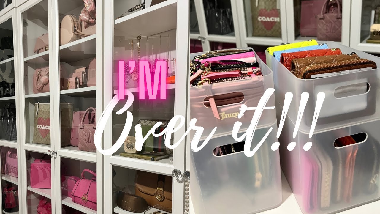 New: I’m over it!! Declutter with me pt3 + organizations tips+ mini ...