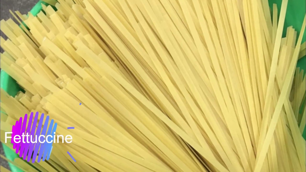 Equipment - Lyco Clean-Flow® - Spaghetti & Fettucine Test - YouTube