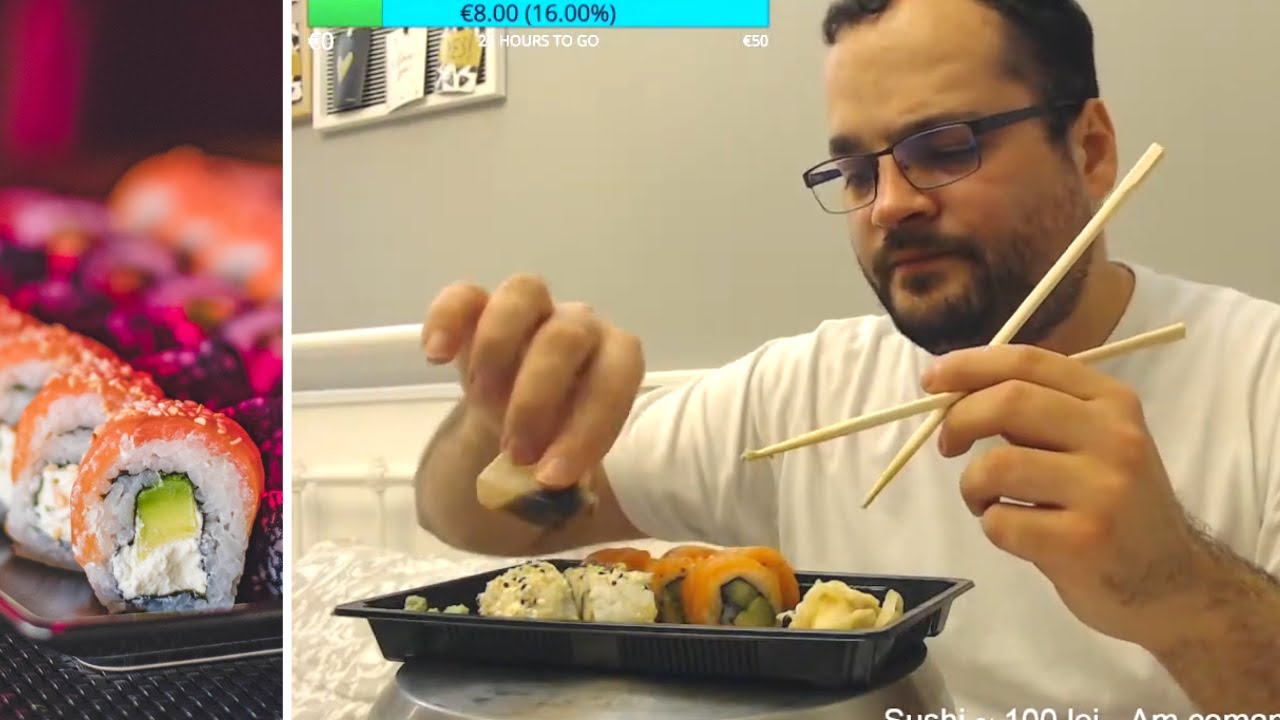 SUSHI DE 100 LEI DE LA ZEN SUSHI (BUCURESTI) - YouTube