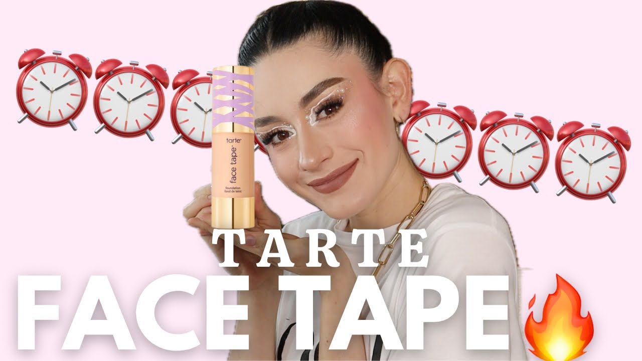 TARTE: La base que se pone MÁS BONITA CON LAS HORAS! | Face Tape ...