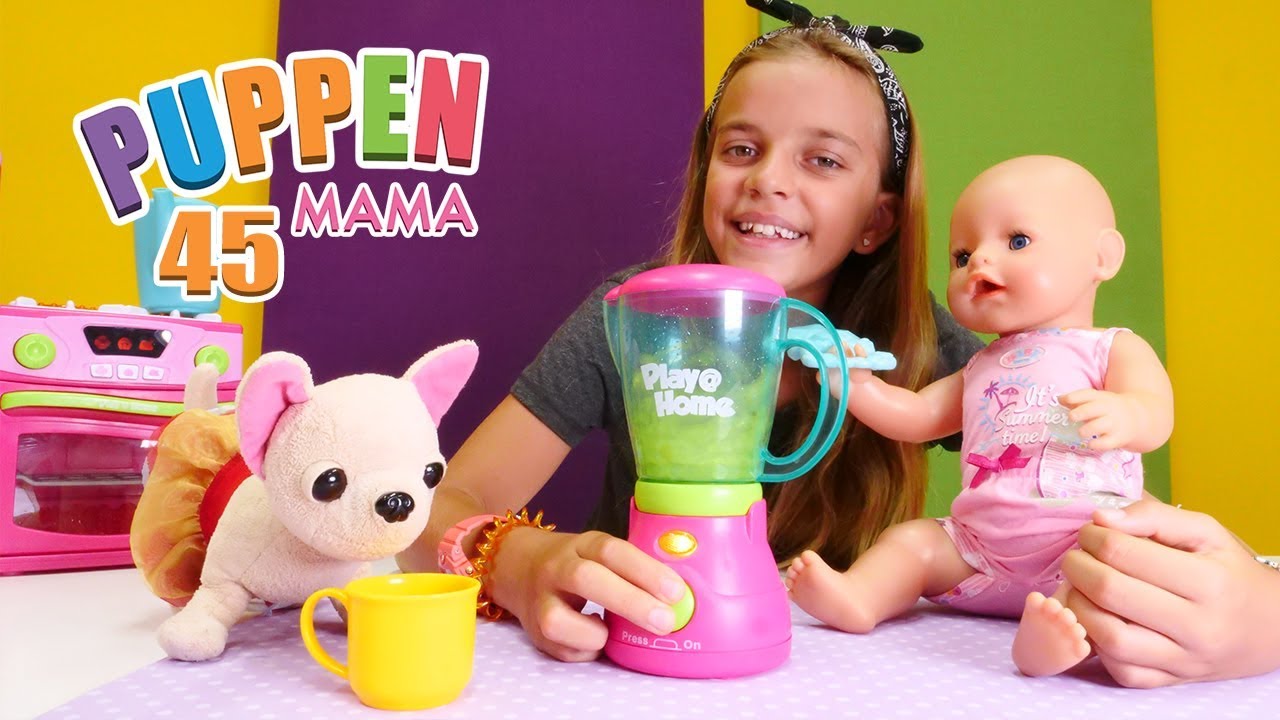 Puppen Mama - Lolli hat Husten. Spielzeugvideo für Kinder - YouTube