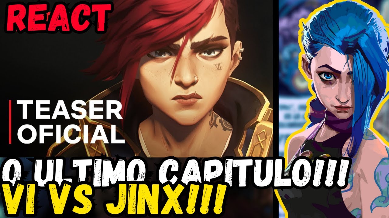 Vi Vs Jinx!!! o último capítulo | React Arcane: Temporada 2 | Teaser ...