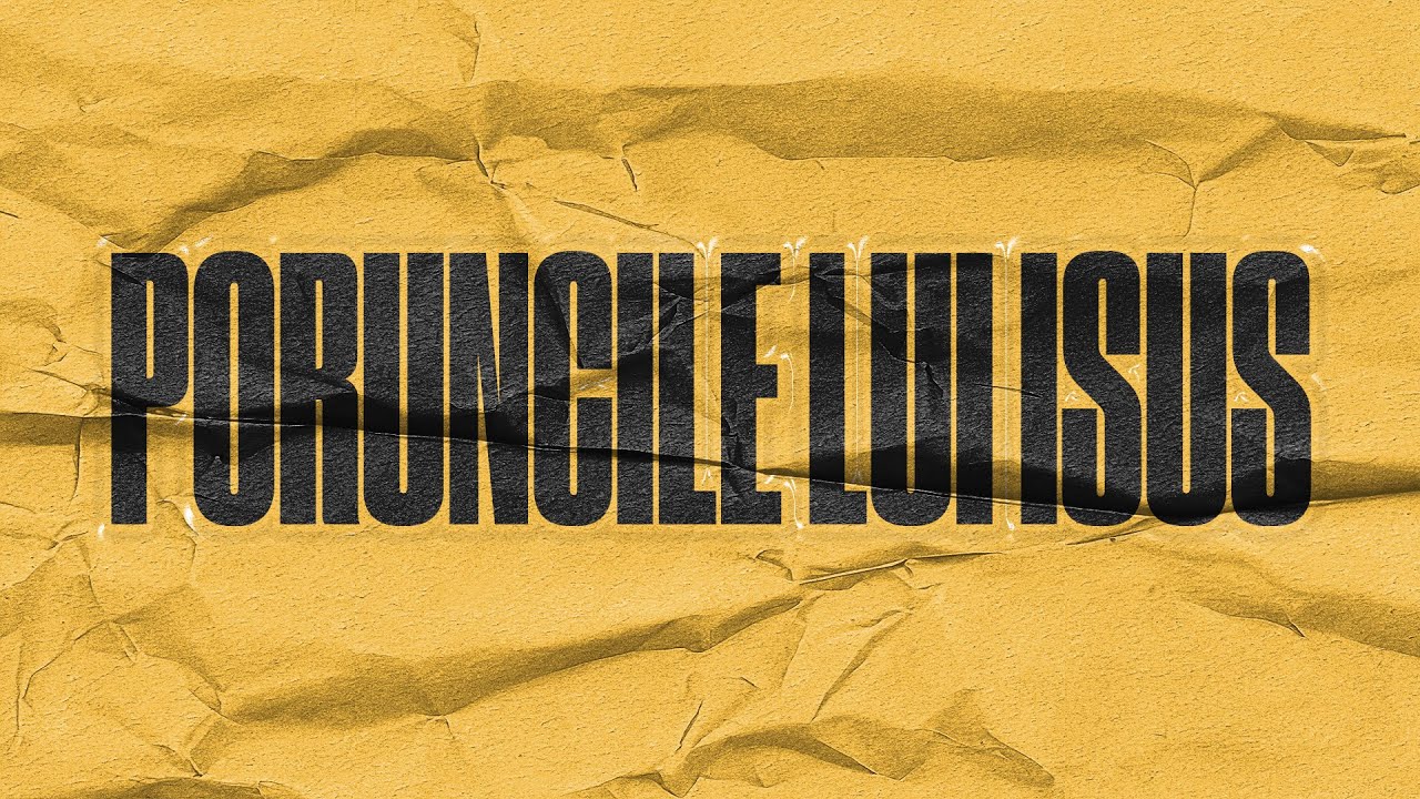 Poruncile lui Isus II | Mihai Decean - YouTube