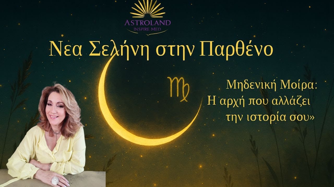 Νέα Σελήνη στην Παρθένο.: Η αρχή που αλλάζει την ιστορία σου» - YouTube