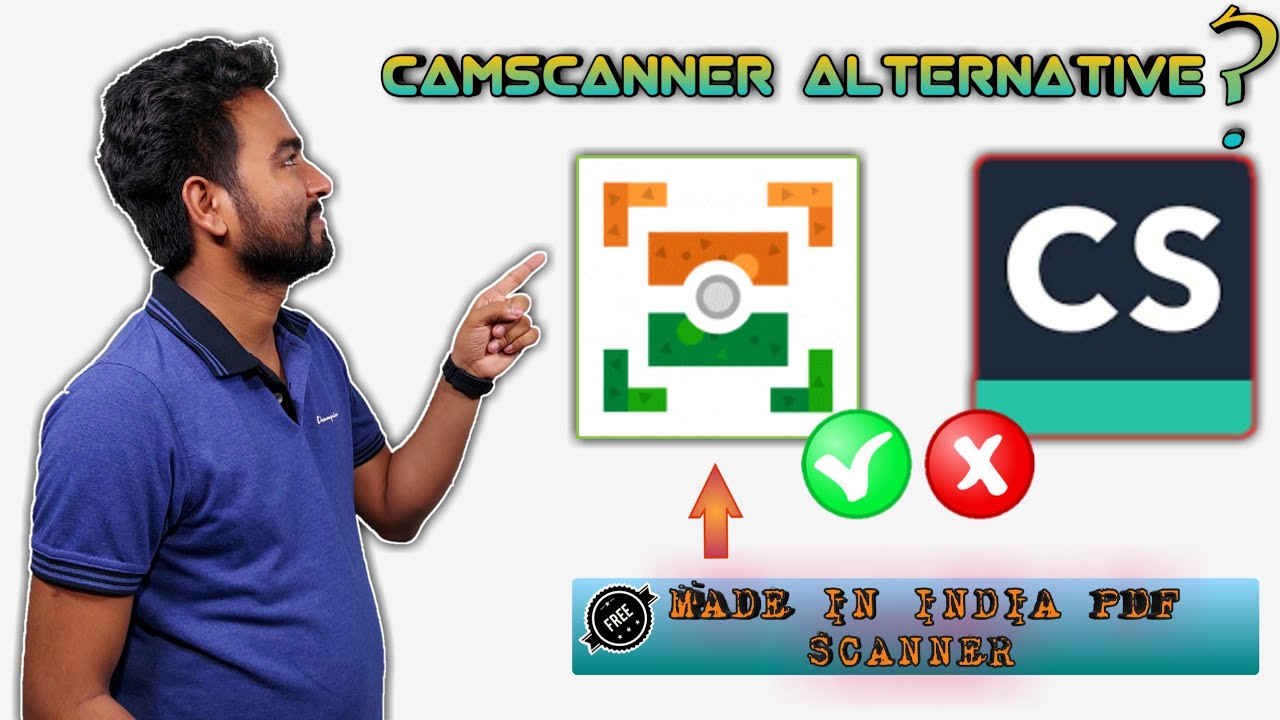 CamScanner Alternative App | Made In India Pdf Scanner - YouTube