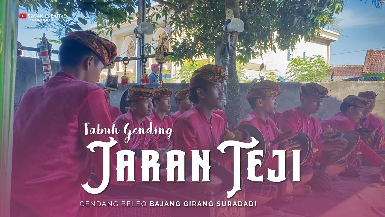 TERBARU ️TABUH GENDING "JARAN TEJI" GENDANG BELEQ BAJANG GIRANG ...
