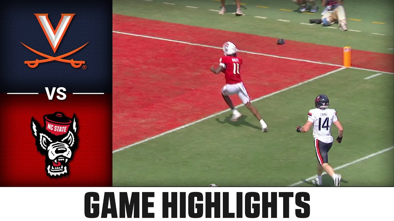Virginia vs NC State Game Highlights | 2025 ACC Football - YouTube